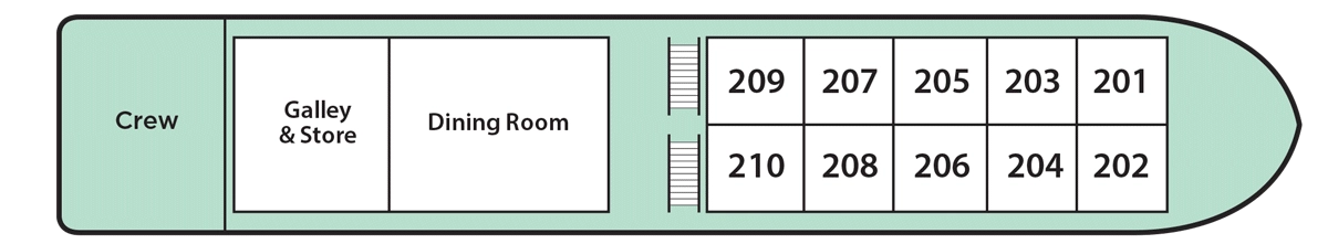 RV Bassac Pandaw : bateau de croisière de la compagnie Pandaw