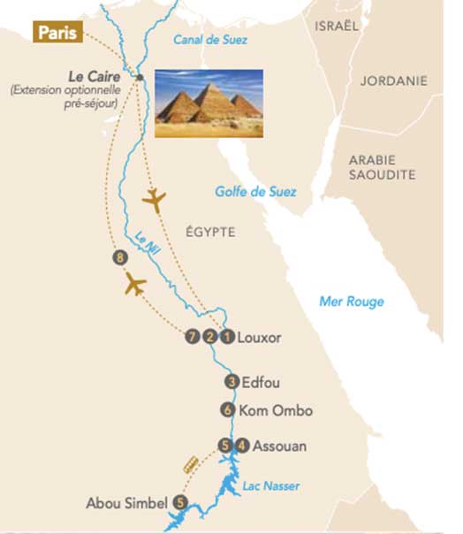Qui saura résister à une croisière sur le Nil ? Découvrez l'Égypte